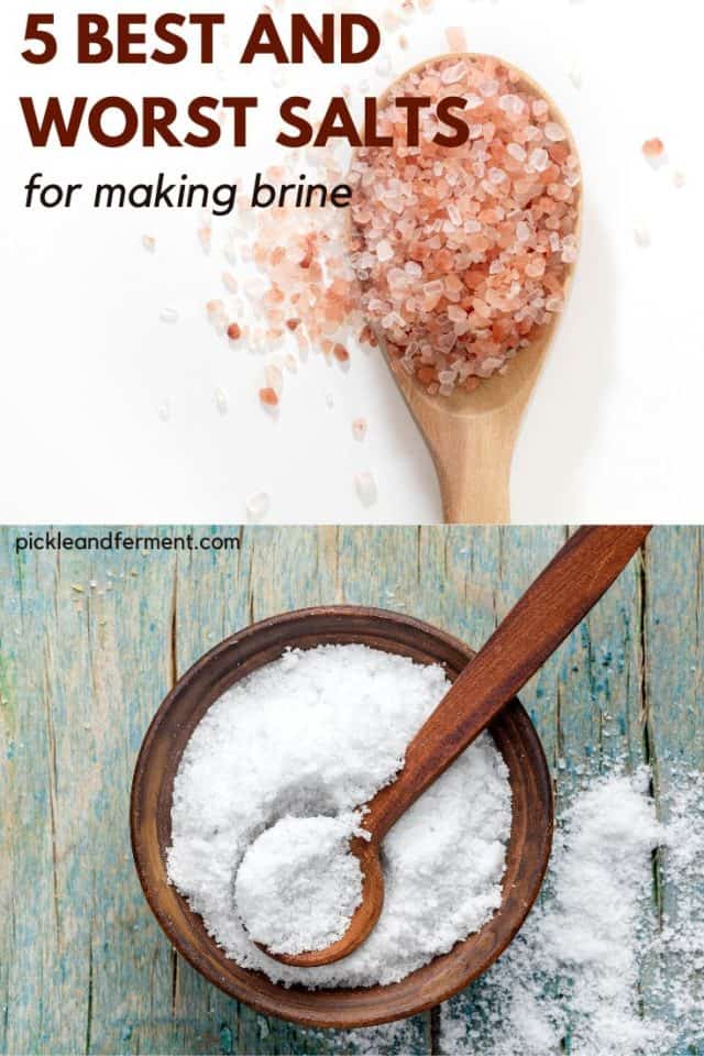 5 Best And Worst Salts For Making Brine – Pickle & Ferment